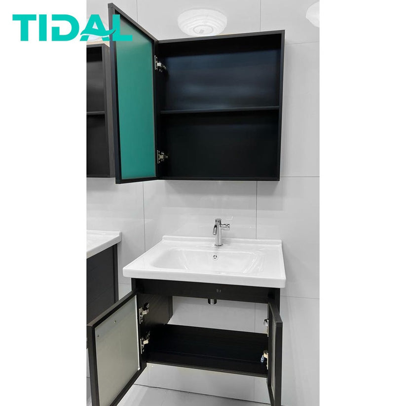 Set Wastafel Cabinet Modern Minimalis Kamar Mandi Tidal TD056 – Europe ...