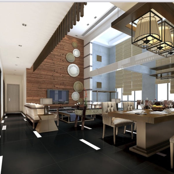 granite tile 60x60 Engress Polish Hitam Ed21 – Europe Enchanting