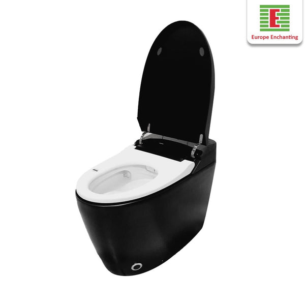 Smart Toilet Europe Enchanting E010 Automatic Kloset Hitam Putih