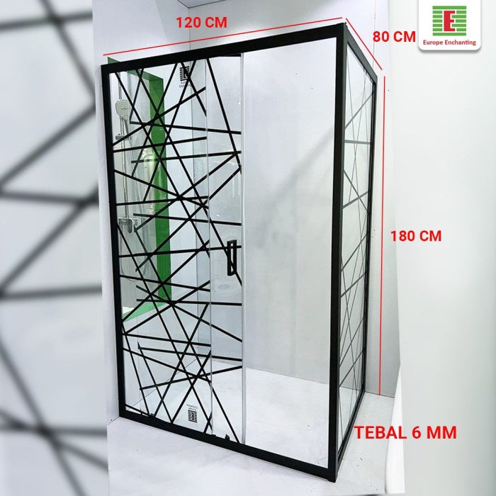 Shower Box Kamar Mandi Kotak Europe Enchanting E5101